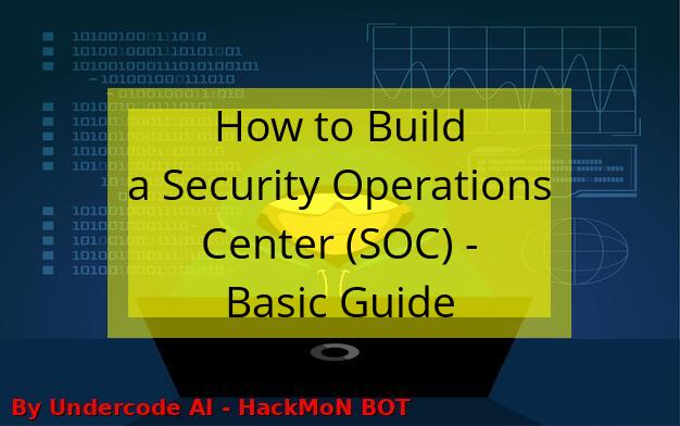 How to Build a Security Operations Center (SOC) - Basic Guide ...