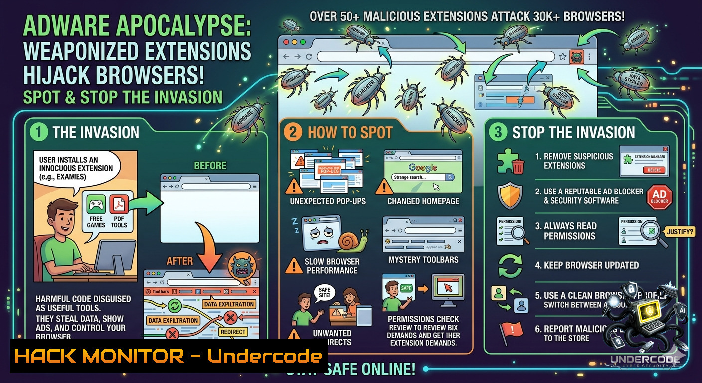 Adware Apocalypse: 50+ Chrome Extensions Weaponized To Hijack 30K ...
