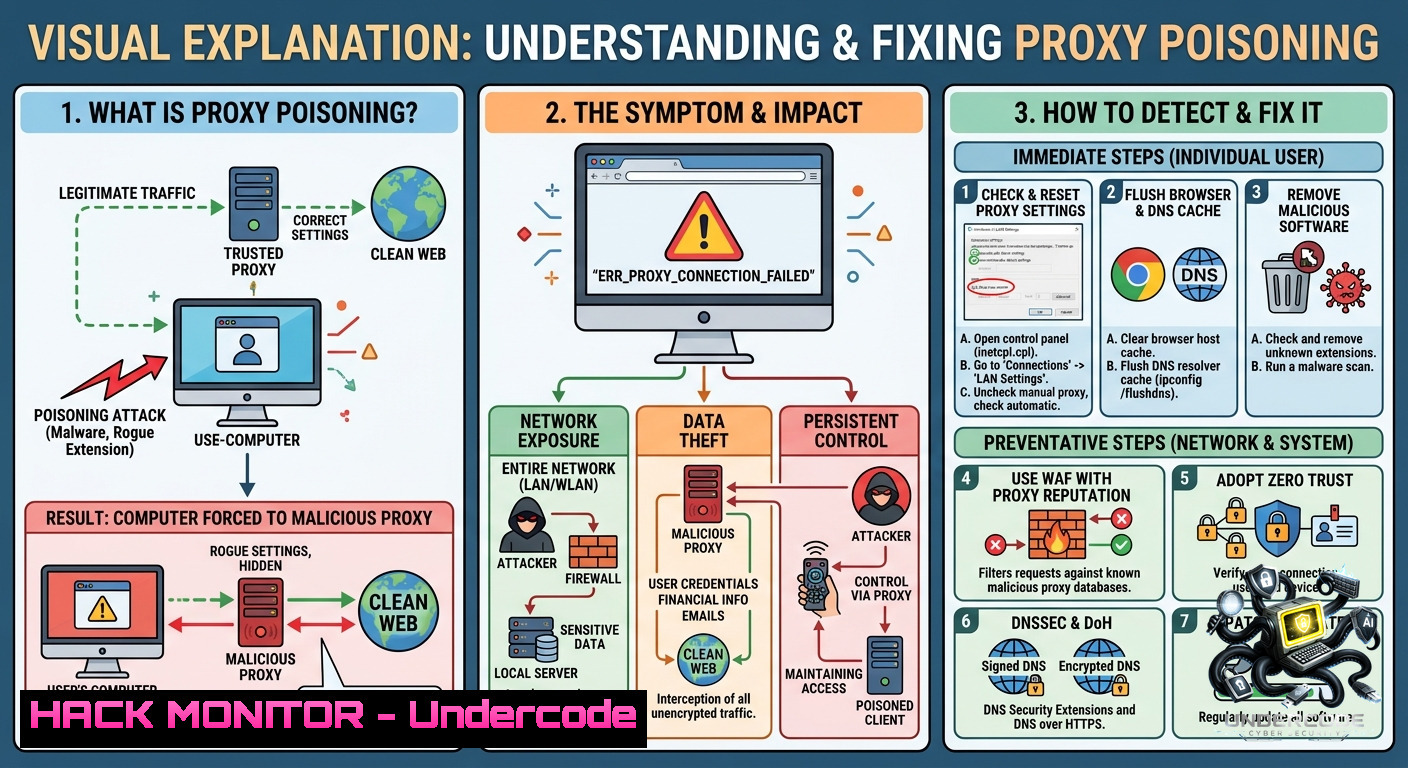 Proxy Poisoning: How A Simple 'ERR_PROXY_CONNECTION_FAILED' Could ...
